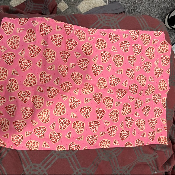 None | Bedding | Heart Shaped Pepperoni Pizza Pillow Cover | Poshmark